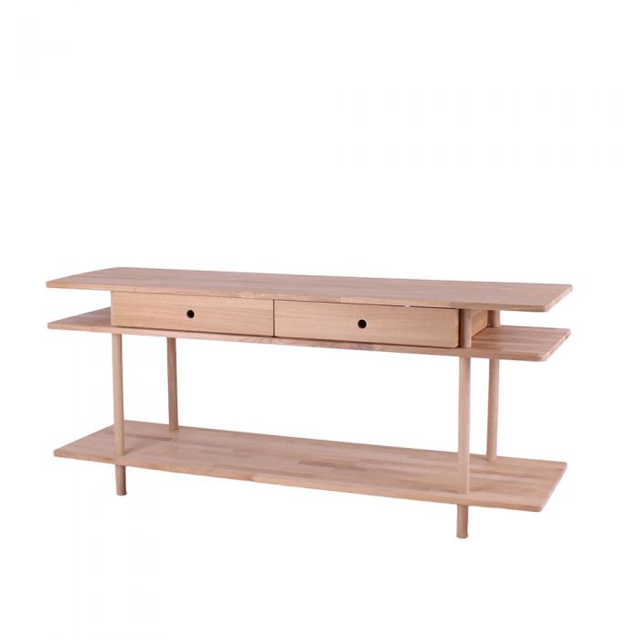Reol massiv træ - Made in Denmark - designet af By Tika